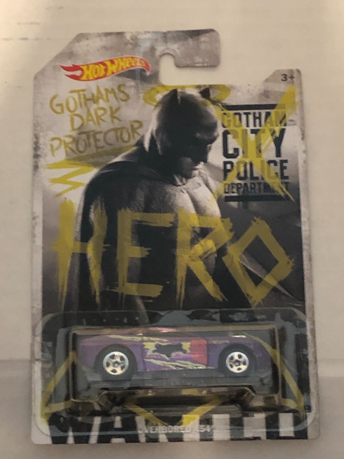 Hot Wheels Batman Superman HERO OVERBORED 454 GOTHAMS DARK PROTECTOR | eBay