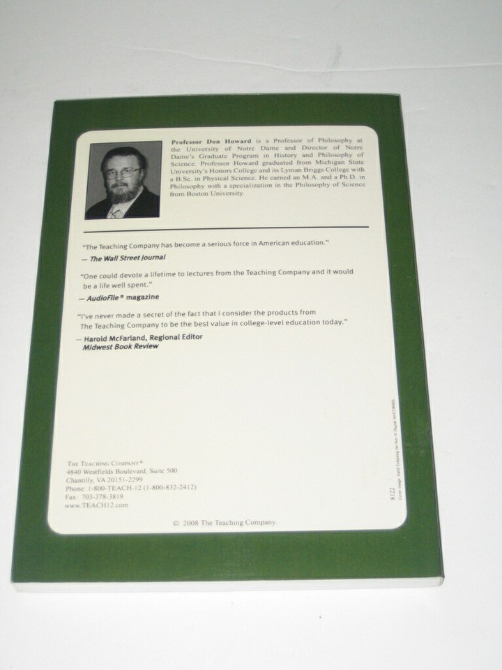 Albert Einstein: Physicist, Philosopher, Humanitarian BOOK ONLY Great Courses | eBay