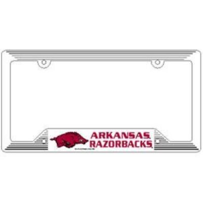 Arkansas Razorbacks License Plate Frame - Plastic | eBay