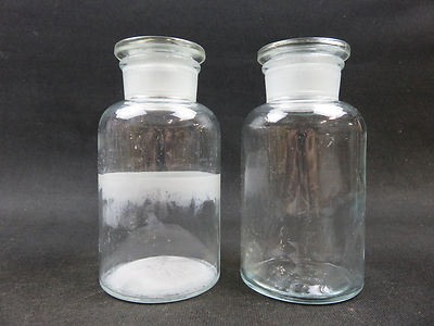 Lab Glassware - Bottles Ground Glass Stoppers