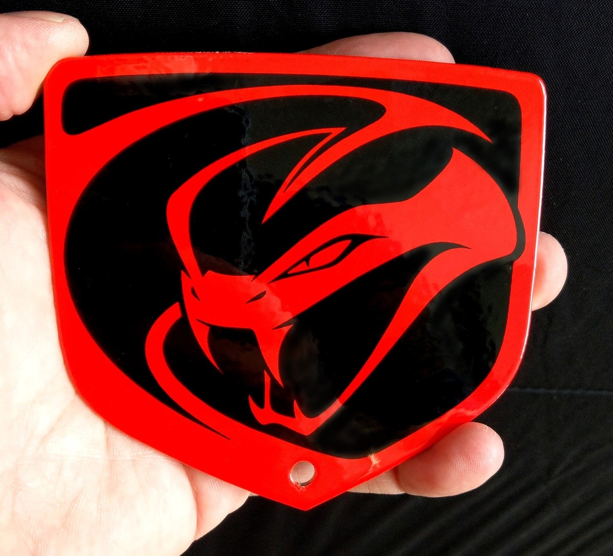 Red Viper Snake Logo