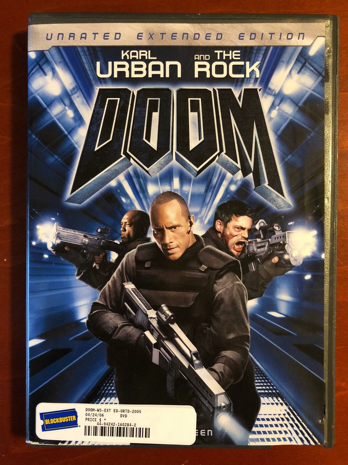 Doom (DVD, 2005, Widescreen, Unrated Extended Edition) - K9 25192031229 ...