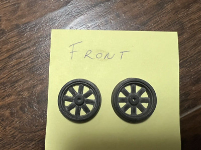 Vintage cast metal 1 inch replacement wheels for wagon or toy | eBay
