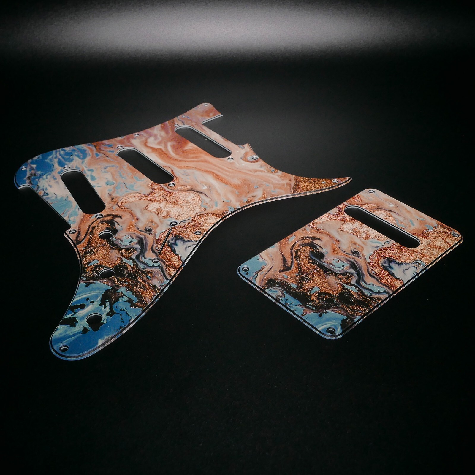 PRS Silver Sky • Silver Sky SE Pickguard • Marble #20 • Custom ...