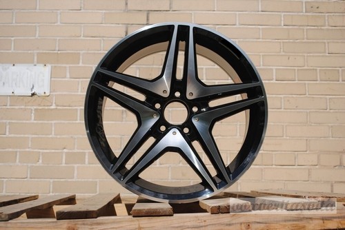 19" BLACK AMG STYLE WHEELS RIMS FITS MERCEDES BENZ CL500 CL550 CL55 ...