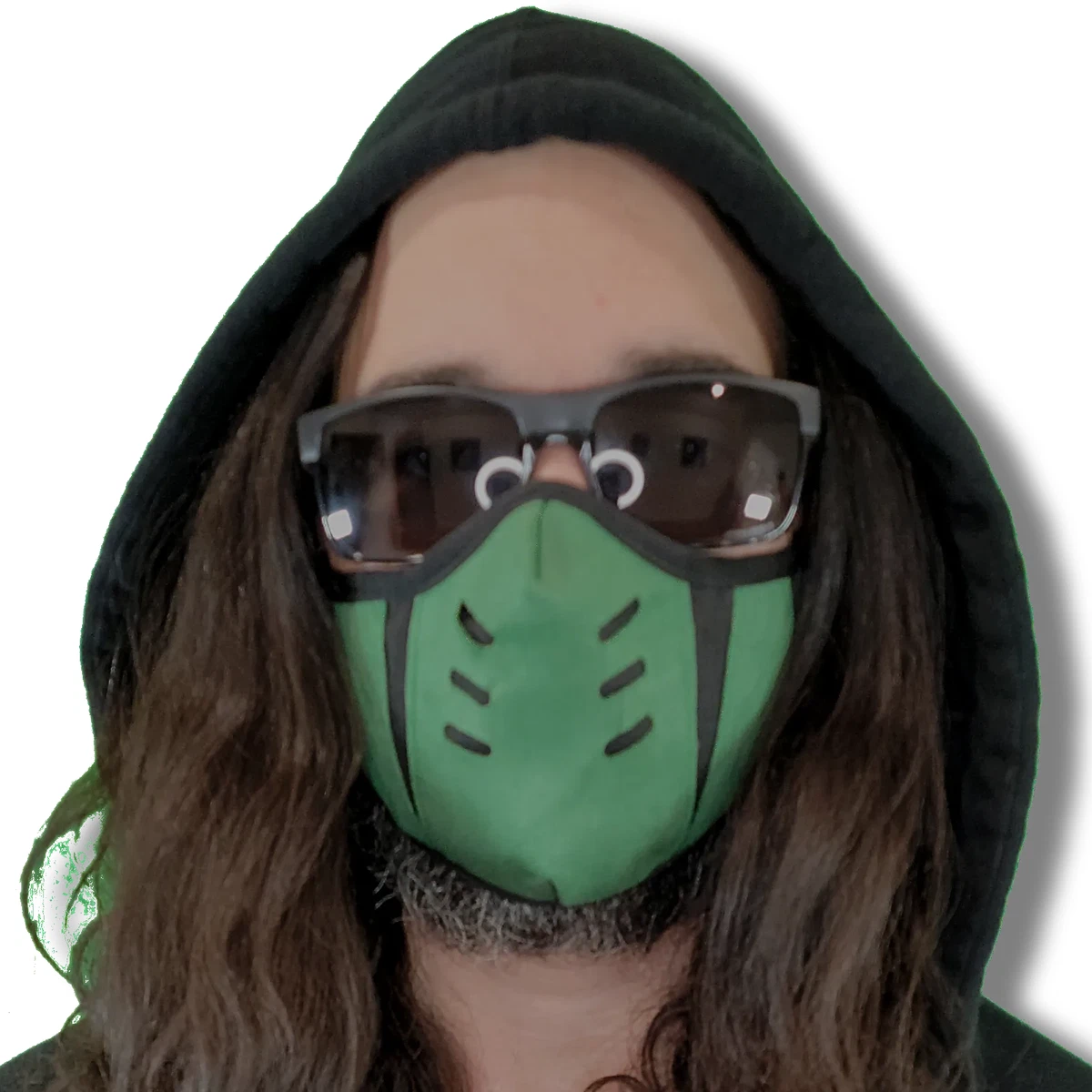 Mortal Kombat Reptile Mask