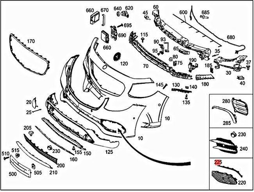 Genuine MERCEDES S213 W213 Sedan Wagon Trim Left 2138850174 | eBay