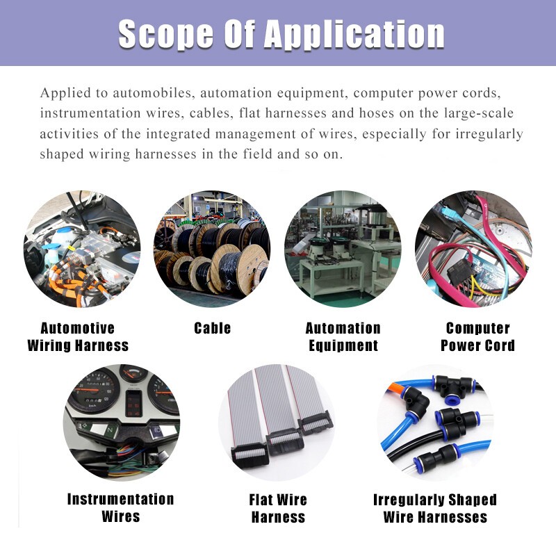 PET Braided Sleeving Tube Wire Cable Sheath Wire Harness Protector 5 ...