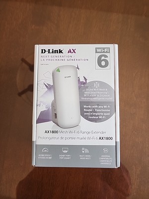 D-Link Wi-Fi Extender AX1800 WiFi 6 | eBay