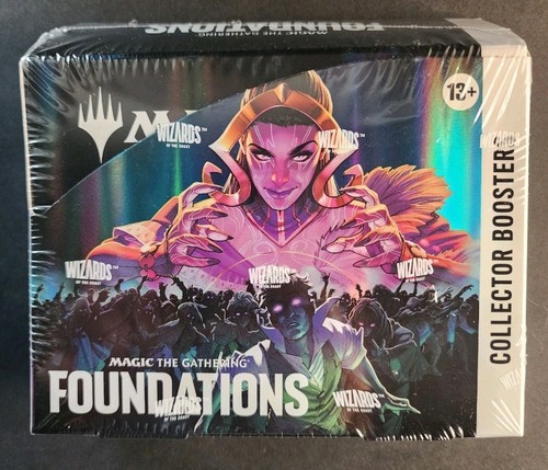 Magic The Gathering MTG Foundations Collector Booster Box English ...