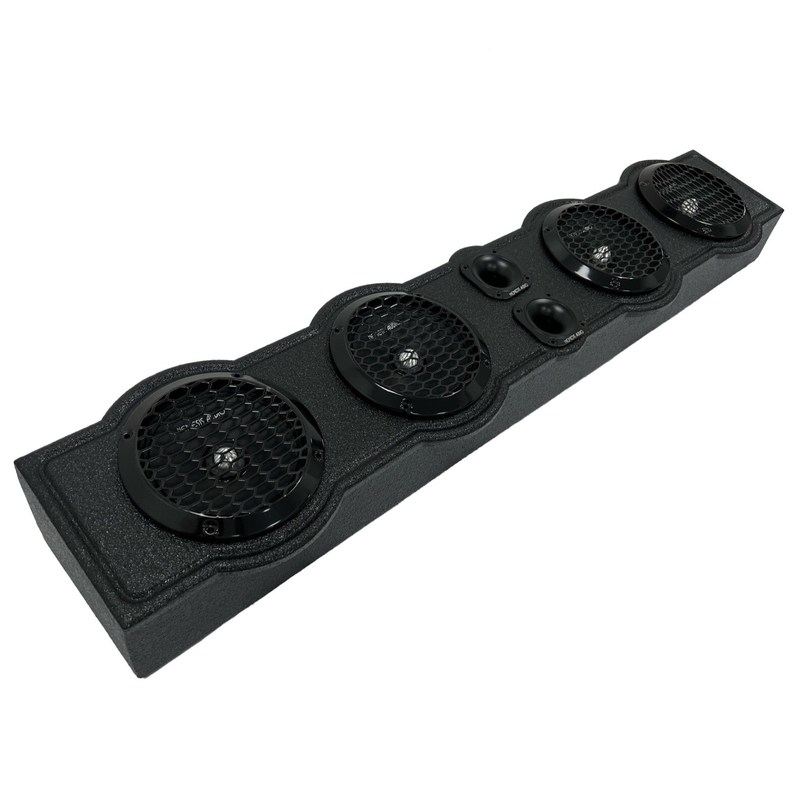 Universal Speaker Panel 4x6.5 Tweters Speaker Pod Enclousure Box | eBay