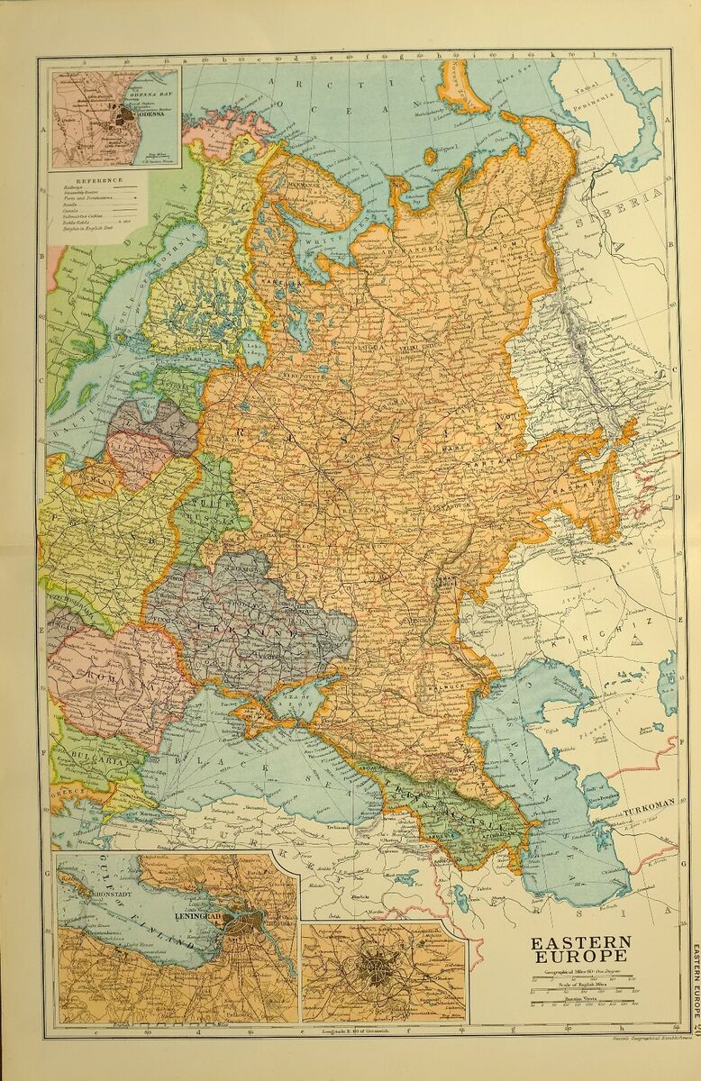Moscow On The Map Of Europe Map Showing The Proposed Boundaries Of New