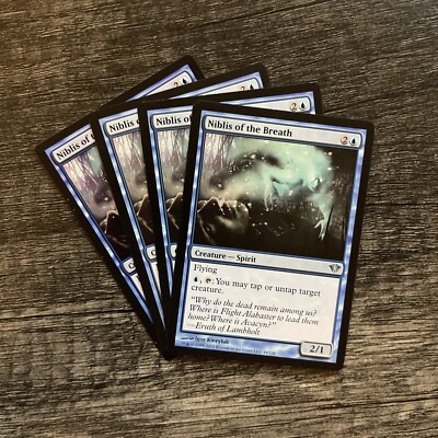 MTG 4x Niblis of the Breath x4 LP Dark Ascension | eBay
