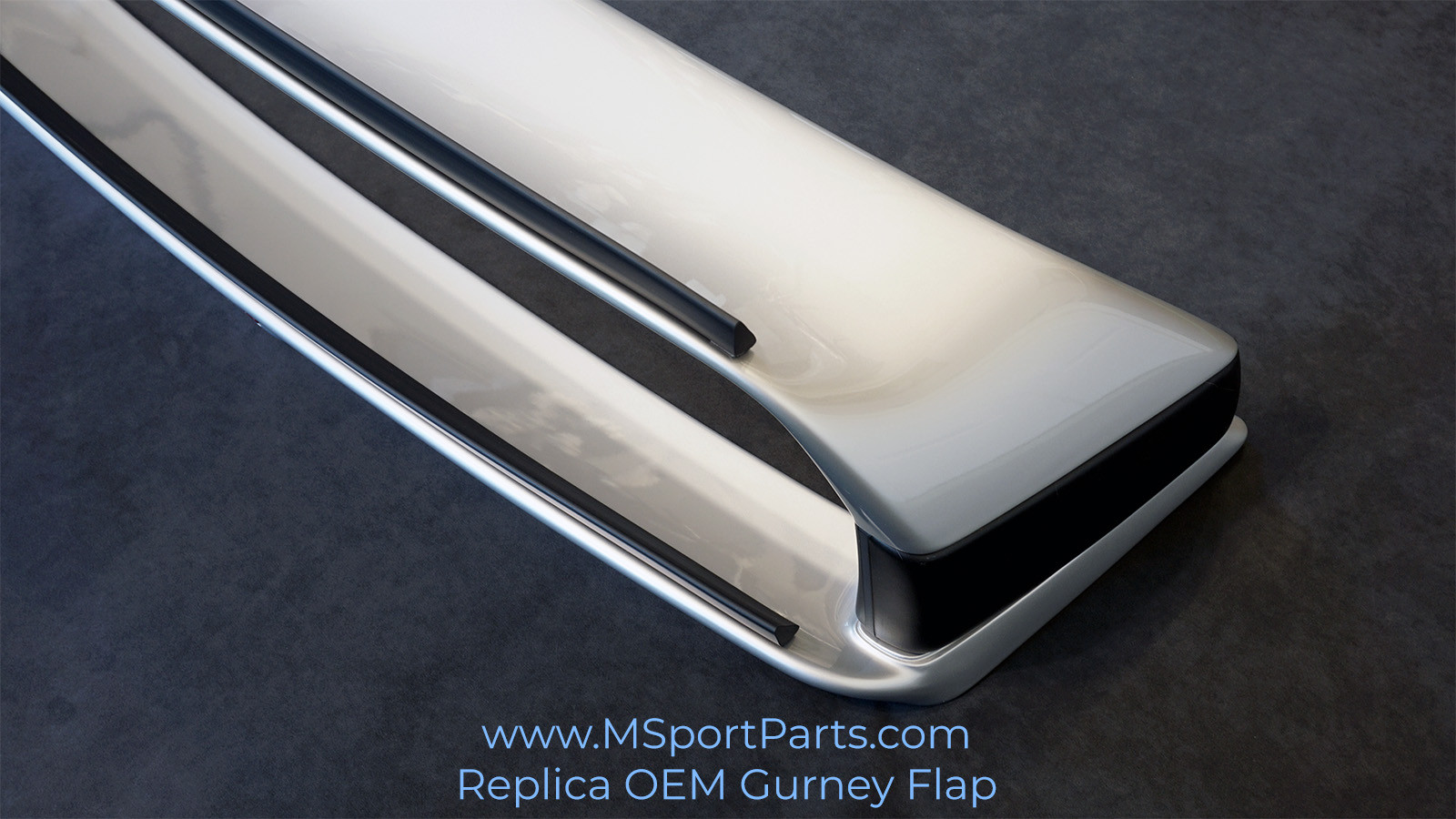 BMW E36 M3 104cm UPPER Gurney Flap 51712265786 GT GT2 Clubsport LTW PTG ...