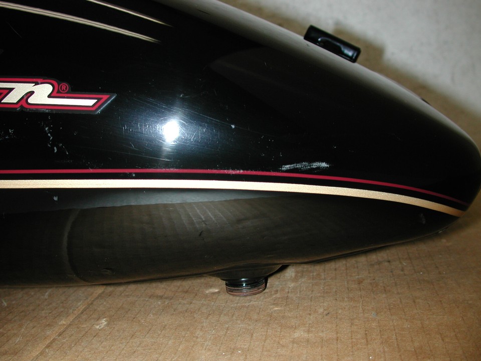 HARLEY DAVIDSON Road King FLHR 1998-2002 OEM 61225-98 Vivid Black Fuel ...