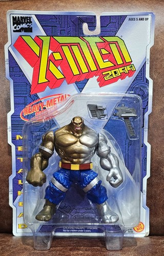 X-Men 2099 Metalhead Marvel Action Figure Heavy Metal Punch 1995 | eBay