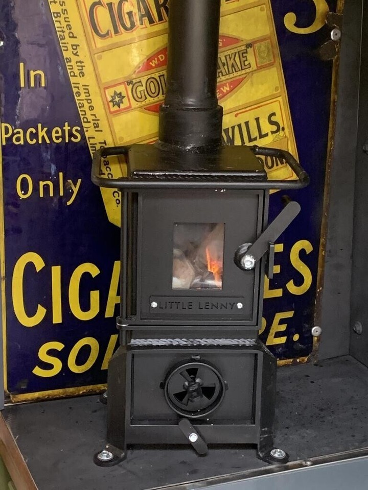 Small Wood Stove. Little Lenny Burner. Campervans, shepherd huts, boats ...
