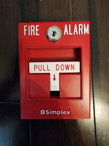 Simplex 4099-9001 Addressable Manual Pull Station | eBay