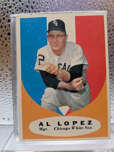 1961 Topps Baseball Card #132 Al Lopez MG - VG | eBay
