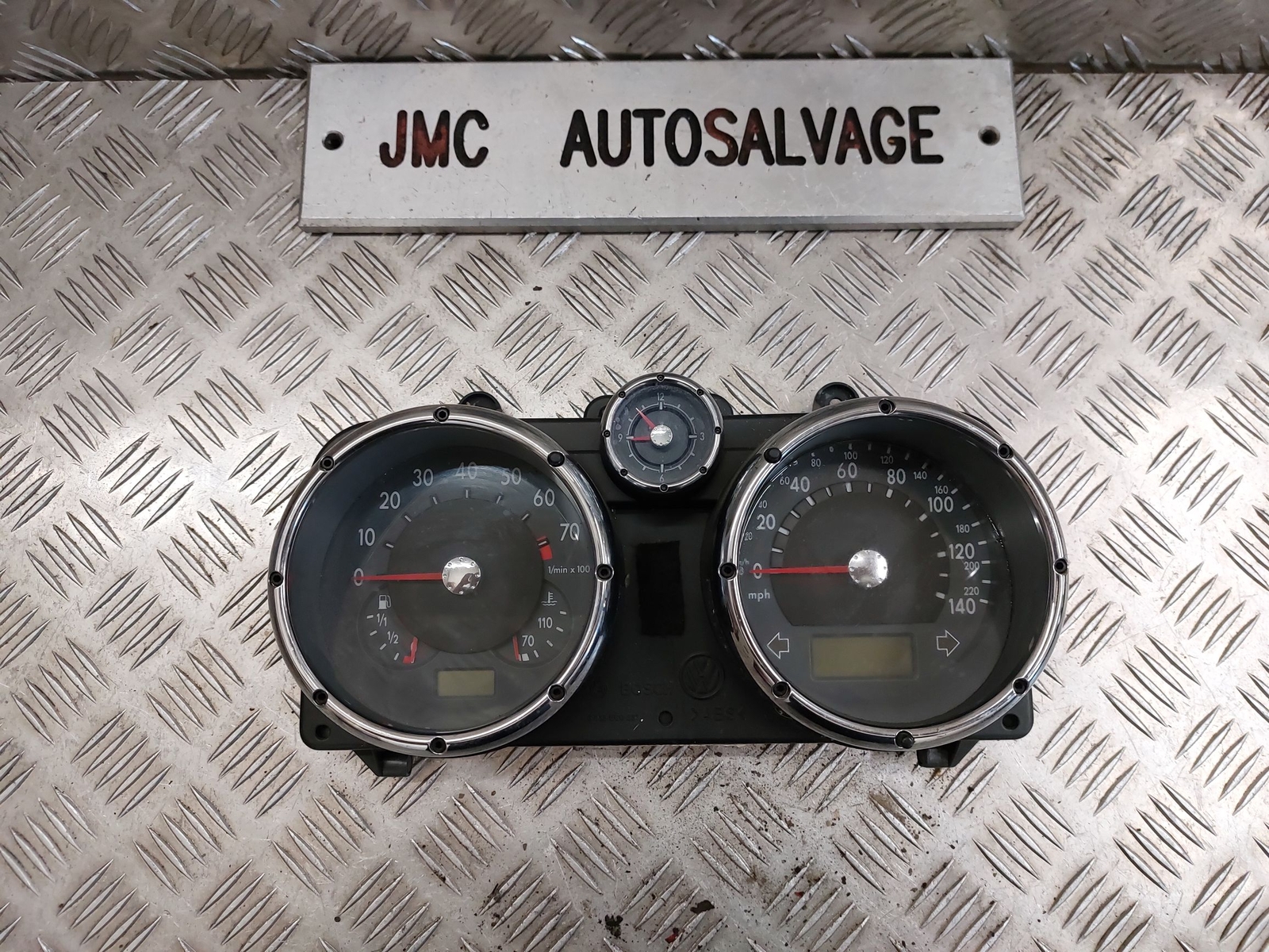 VW POLO 6N2 GTI 1.6 16V PETROL INSTRUMENT CLUSTER SPEEDO DIALS CLOCKS ...