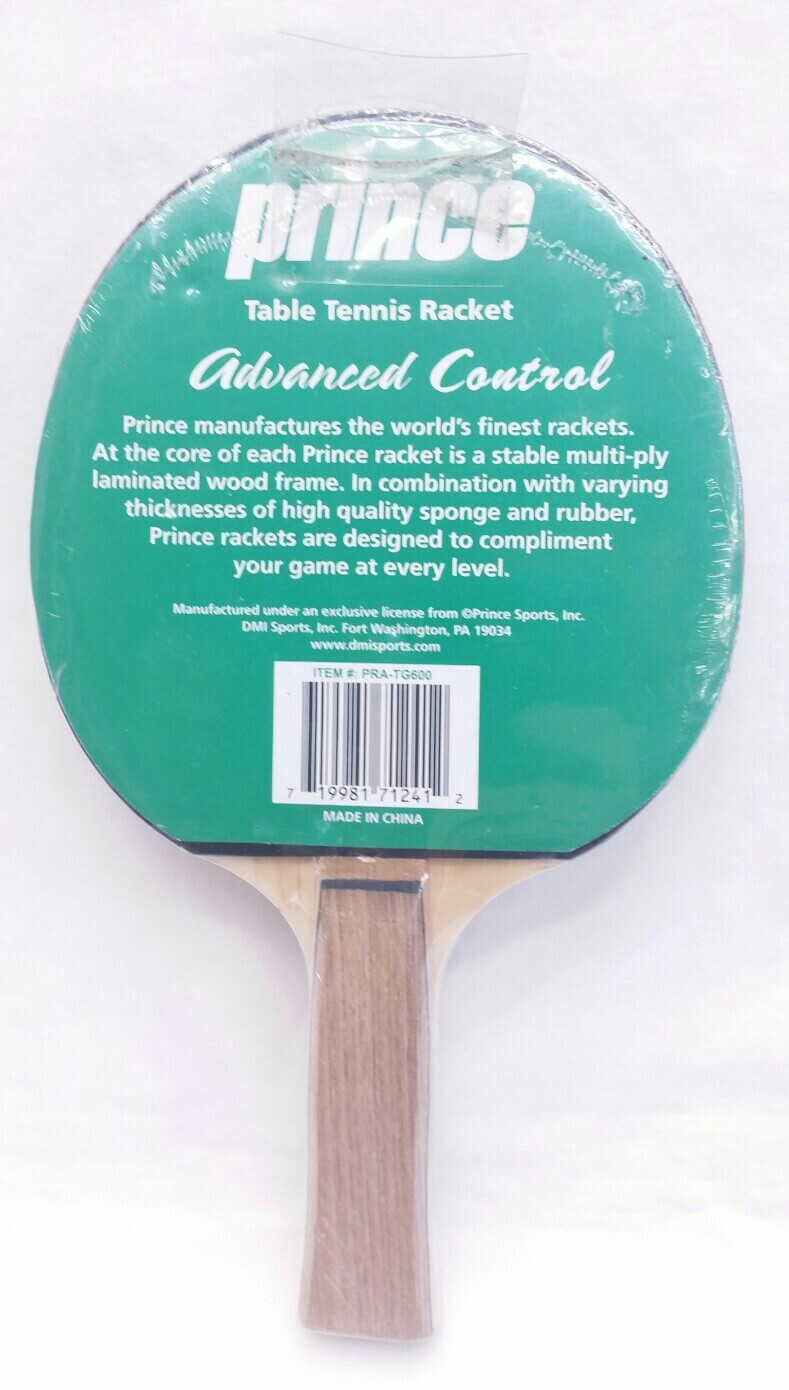 2 Prince Ping Pong Paddle Advanced Control 600 Table Tennis Paddles ...