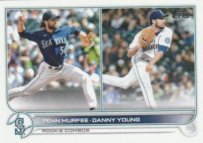 2022 Topps Update Rookie Combos Penn Murfee / Danny Young US220 Seattle ...