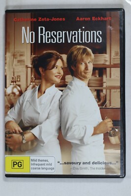 No Reservations (DVD, 2007) Catherine Zeta Jones - Reg 4 Preowned (D707 ...