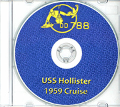 USS Hollister DD 788 1958 - 1959 CRUISE BOOK Log CD | eBay