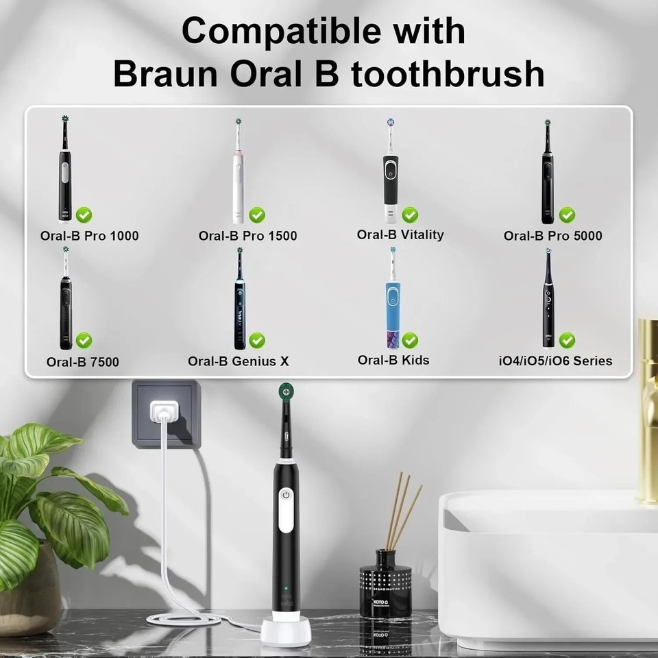 Base for Braun Oral B Toothbrush Charger Electric Toothbrush Charging ...