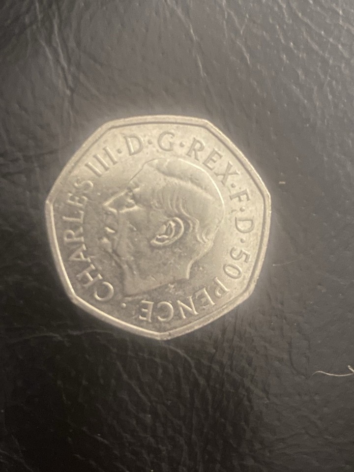 Extremely Rare Collectible King Charles lll - 50p coin | eBay UK