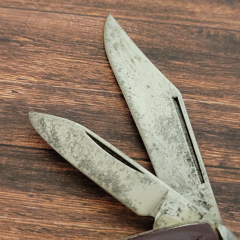 Vintage Johnston Jack Folding Pocket Knife Made In USA | eBay