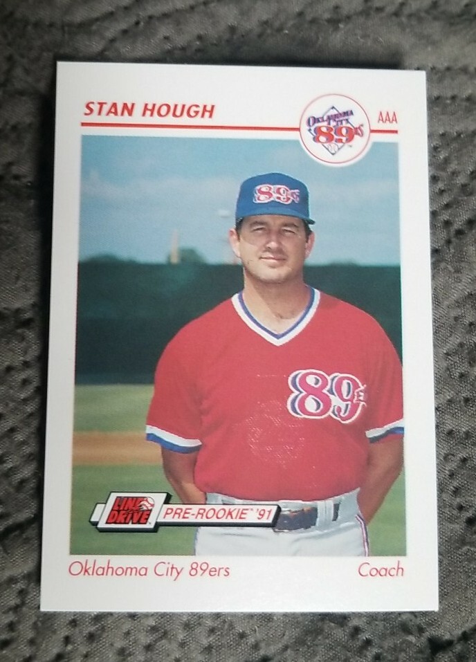 1991 Line Drive AAA #325 Stan Hough - Oklahoma City 89ers | eBay