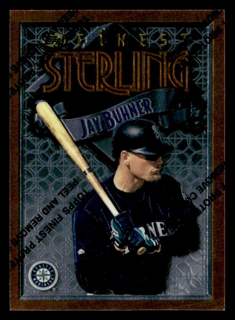 Jay Buhner 1996 Finest Card #237 Seattle Mariners | eBay