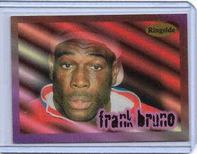 1996 RINGSIDE FRANK BRUNO BOXING CARD #3 ~ ENGLAND | eBay
