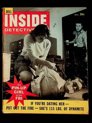 Inside Detective March 1959 Pin up Girl | eBay