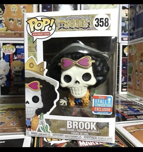 Funko Pop! Vinyl: One Piece - Brook (w/ Guitar) - New York Comic Con ...