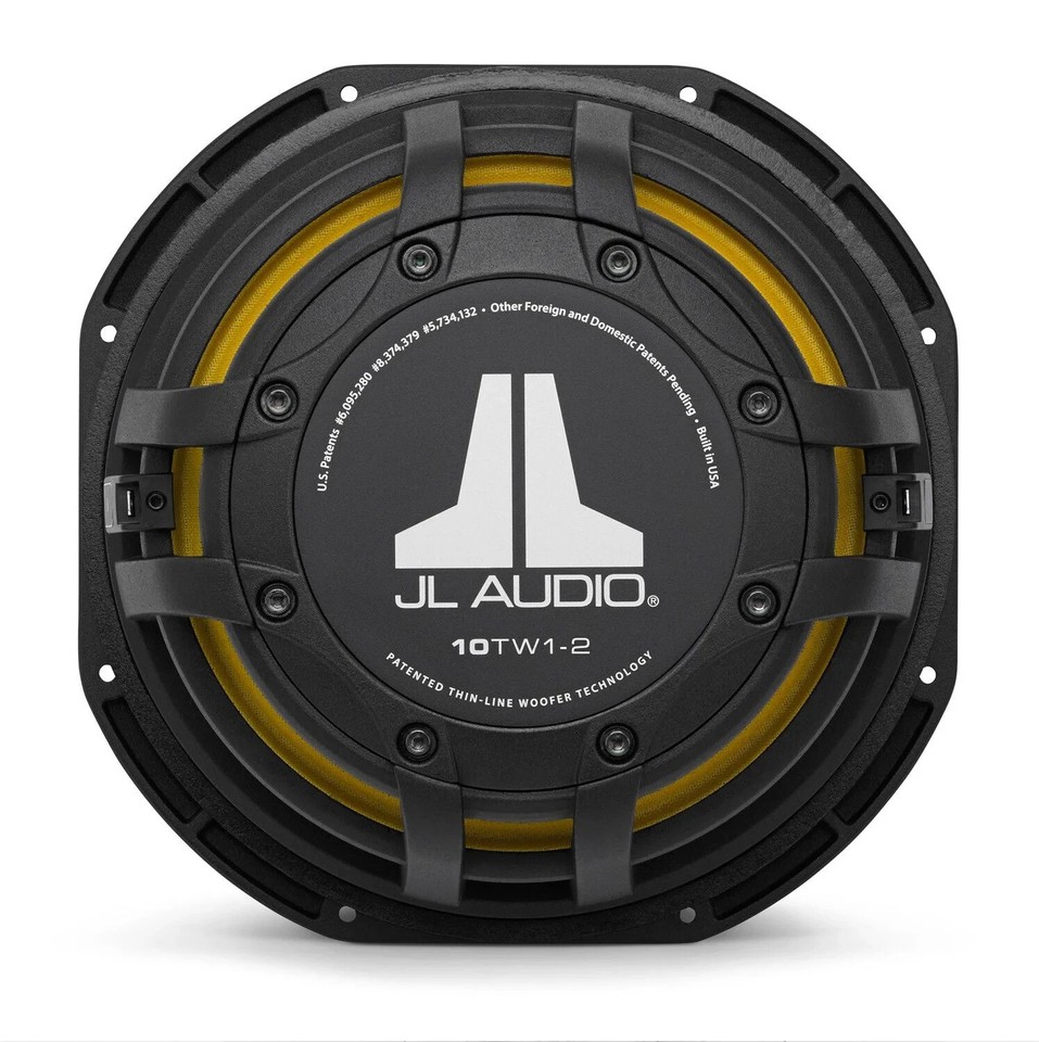 *BRAND NEW* JL Audio 10TW1-2 10" Shallow Mount Sub 300w RMS 2Ohm ...