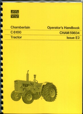 Chamberlain C6100 operators manual photocopy | eBay UK
