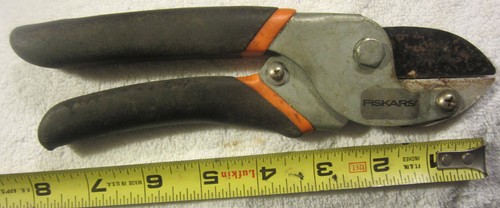 8" Fiskars snips,cutter,pruning shears,pruner tool,tree branch cutter ...