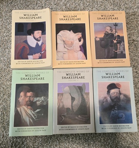 The complete works of William Shakespeare Bantam 6-volume set ...