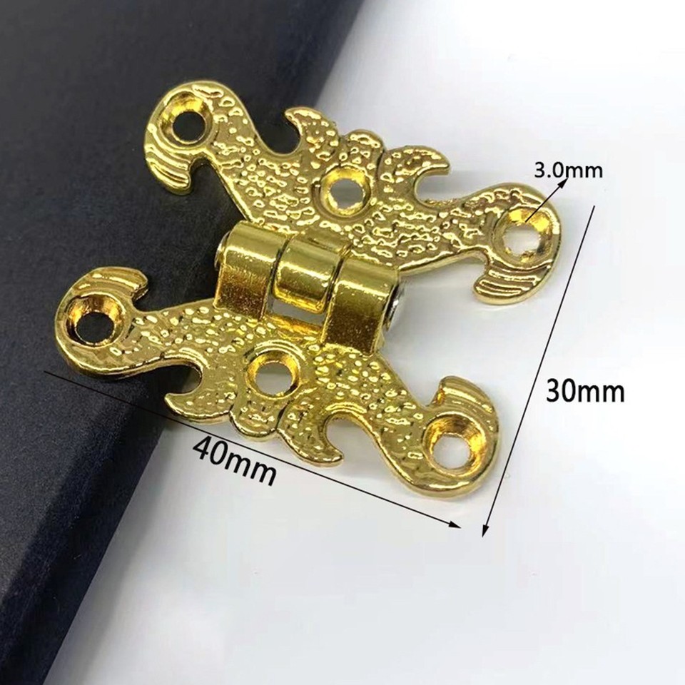 Zinc Alloy Hinge Antique Hinge Furniture Hardware Accessories Screws Included | eBay Australia