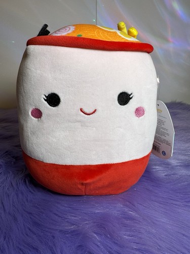 KellyToys Jazwares Squishmallow Plush Raisy the Ramen Bowl 8" New With ...