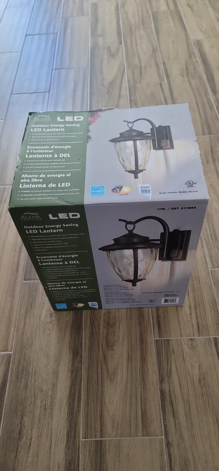 Altair Lighting AL-2161 Outdoor LED Lantern for sale online | eBay