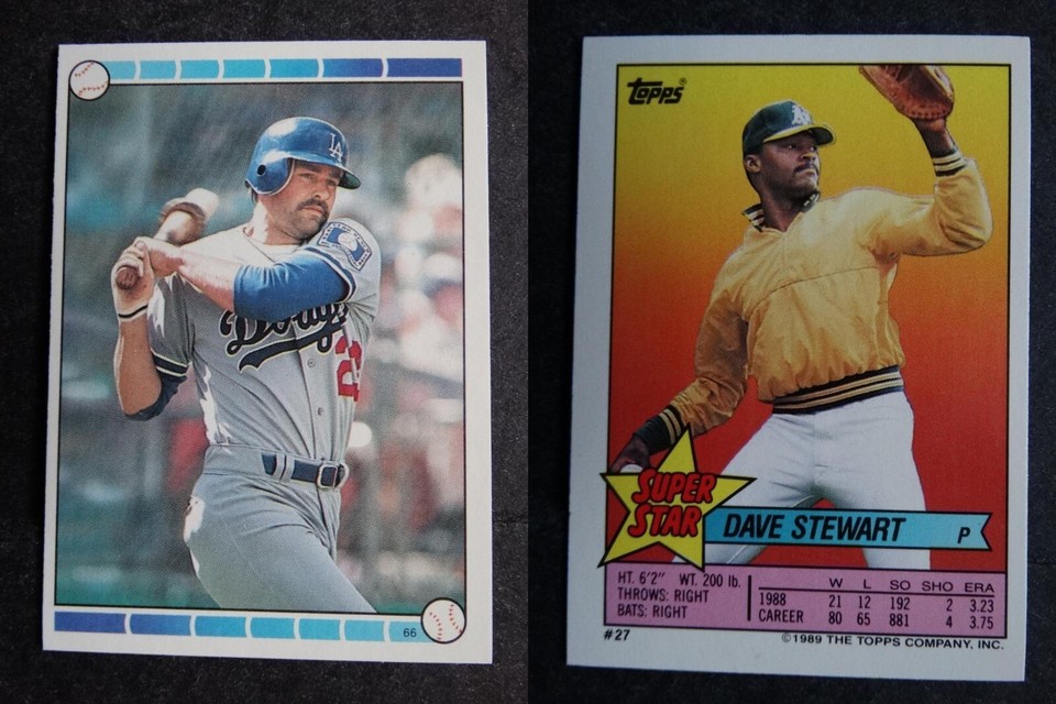 1989 Topps Stickers Baseball Cards Complete Your Set U Pick From List ...
