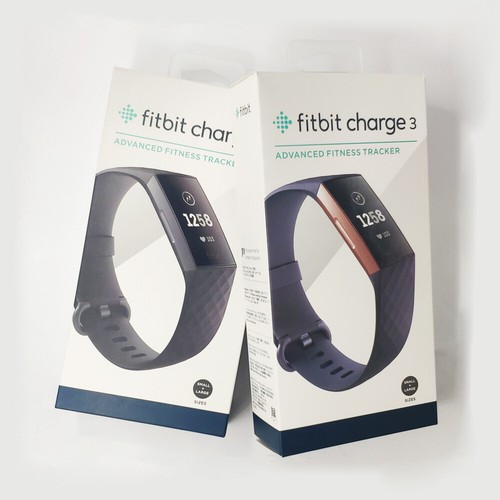 Fitbit Charge 3 FB409 Fitness Activity Tracker Heart Rate Monitor ...