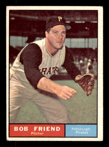 1961 Topps Baseball #270 Bob Friend VG/EX *e1 | eBay