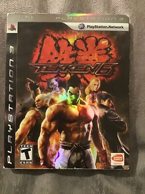 Tekken 6 (Sony PlayStation 3, 2009) Bandai Namco Games Blu-Ray Disc ...