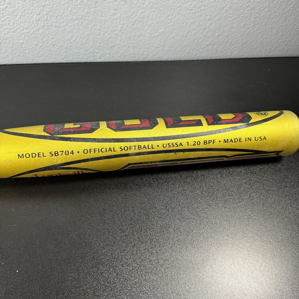 Louisville Slugger TPS Gold Softball Bat 34in 26oz Model No. SB704 | eBay