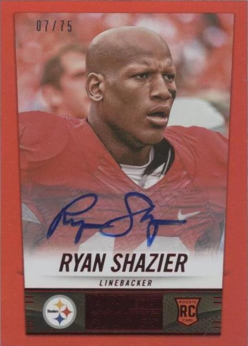 2014 Panini Hot Rookies - Rookie Ryan Shazier #417 Rookie Signatures ...
