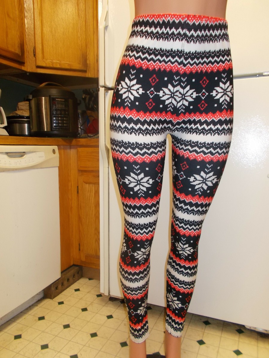 Winter Snowflake Leggings
